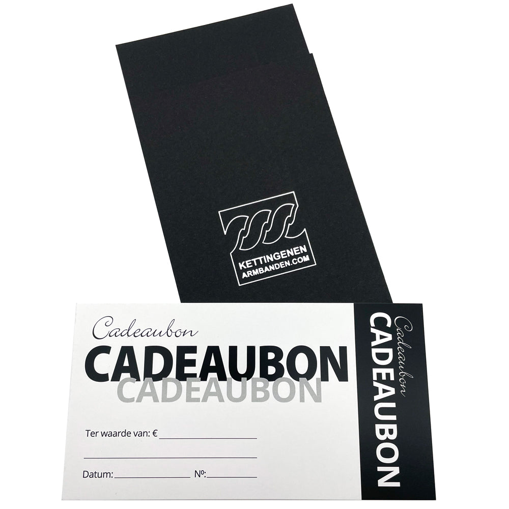 Sieraden cadeaubon ter waarde van €20 - Koop en besteed 'm hier ...