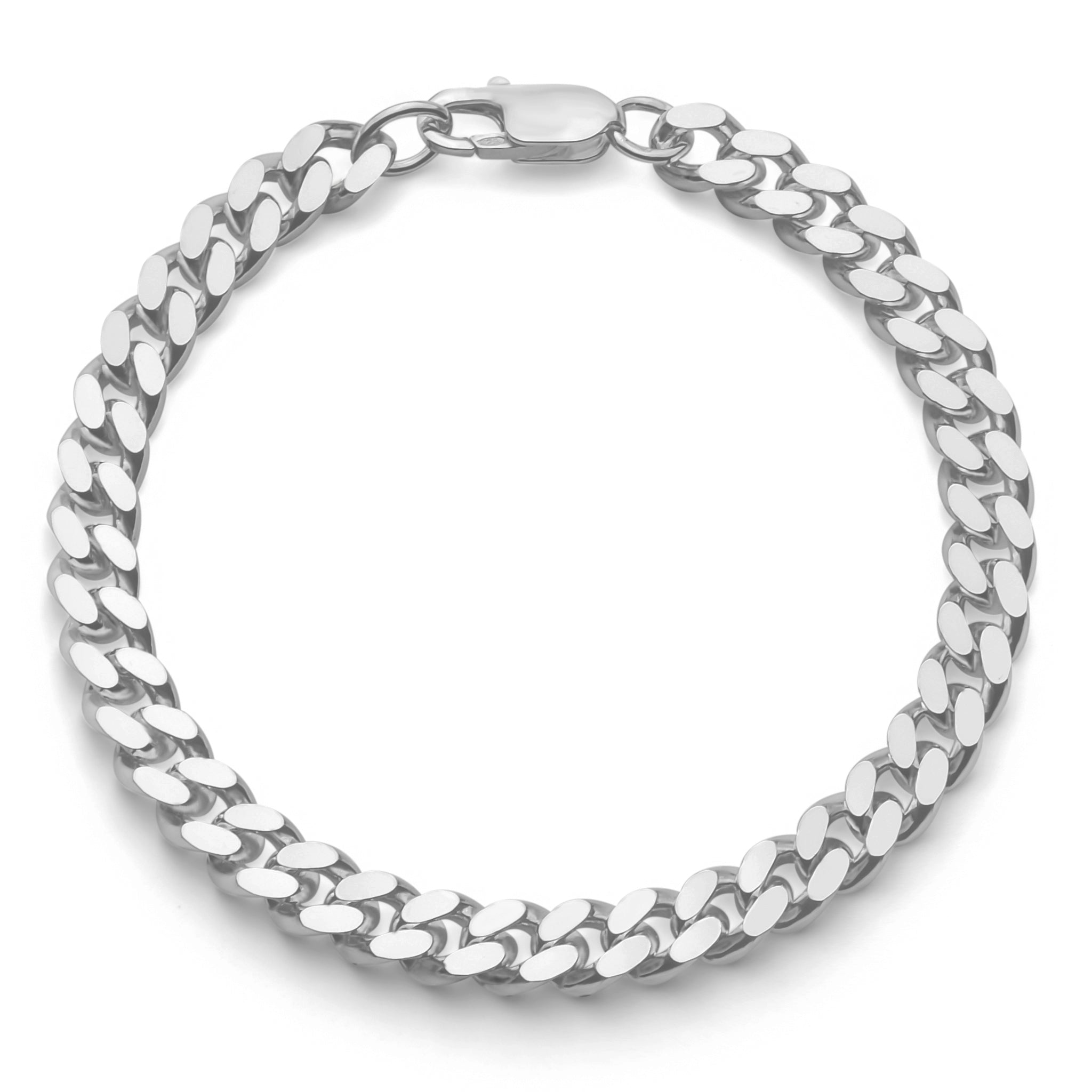 Dikke gourmet armband van 7,0 mm breed. Écht 925 zilver. Shop 'm hier ...